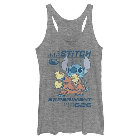 Disney Junior's Lilo & Stitch Experiment 626 Tri-Blend Racerback ...