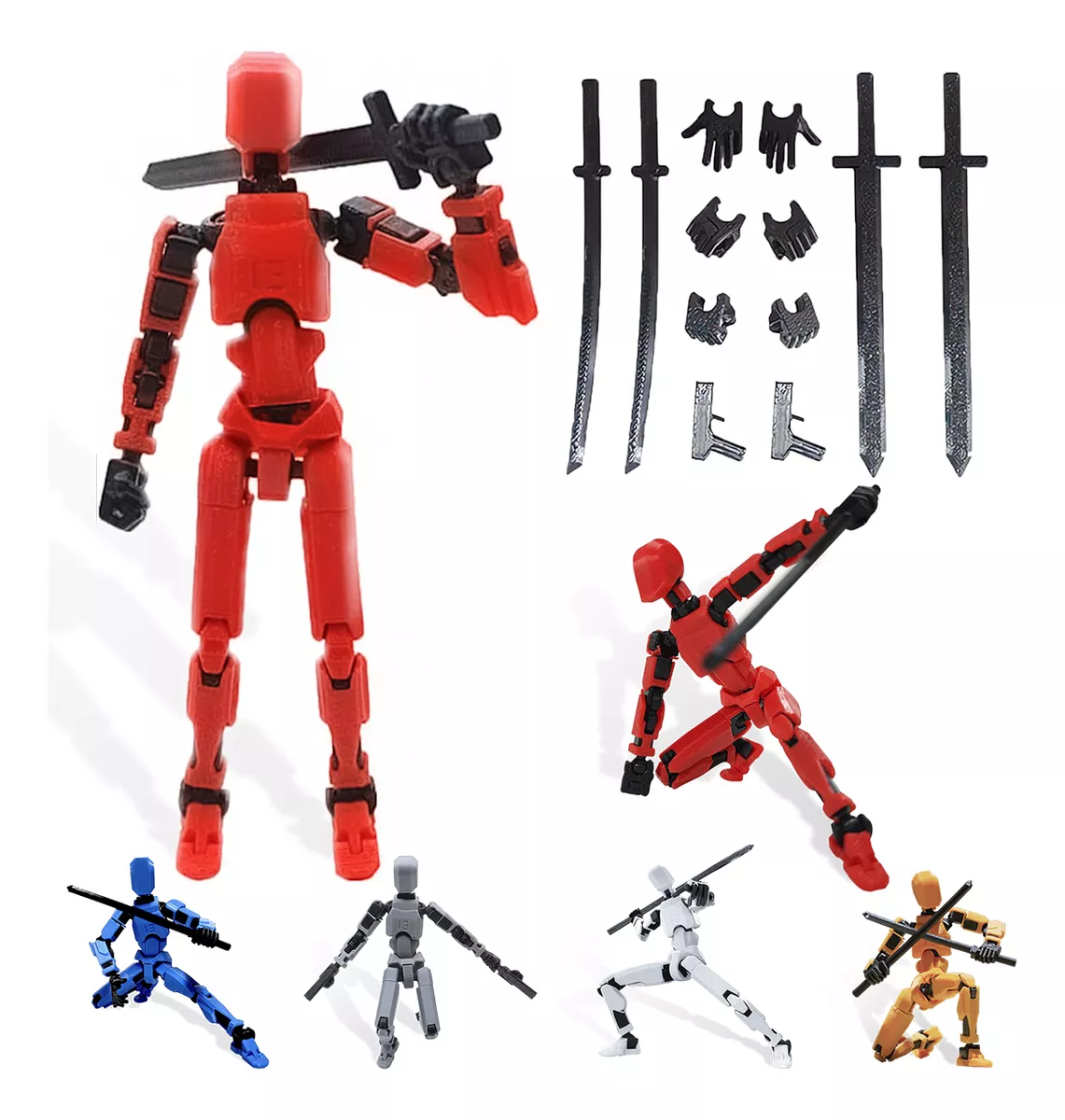 Figura Articulada Dummy 13 Multi-jointed Movable-no Armado | Walmart en ...