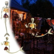 Life Size Mermaid Skeleton Halloween Decoration - Walmart.com