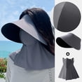 Agiufgs Sun with Face Mask Upf 50+, Blocks 98% of Uv Rays, for Hiking ...