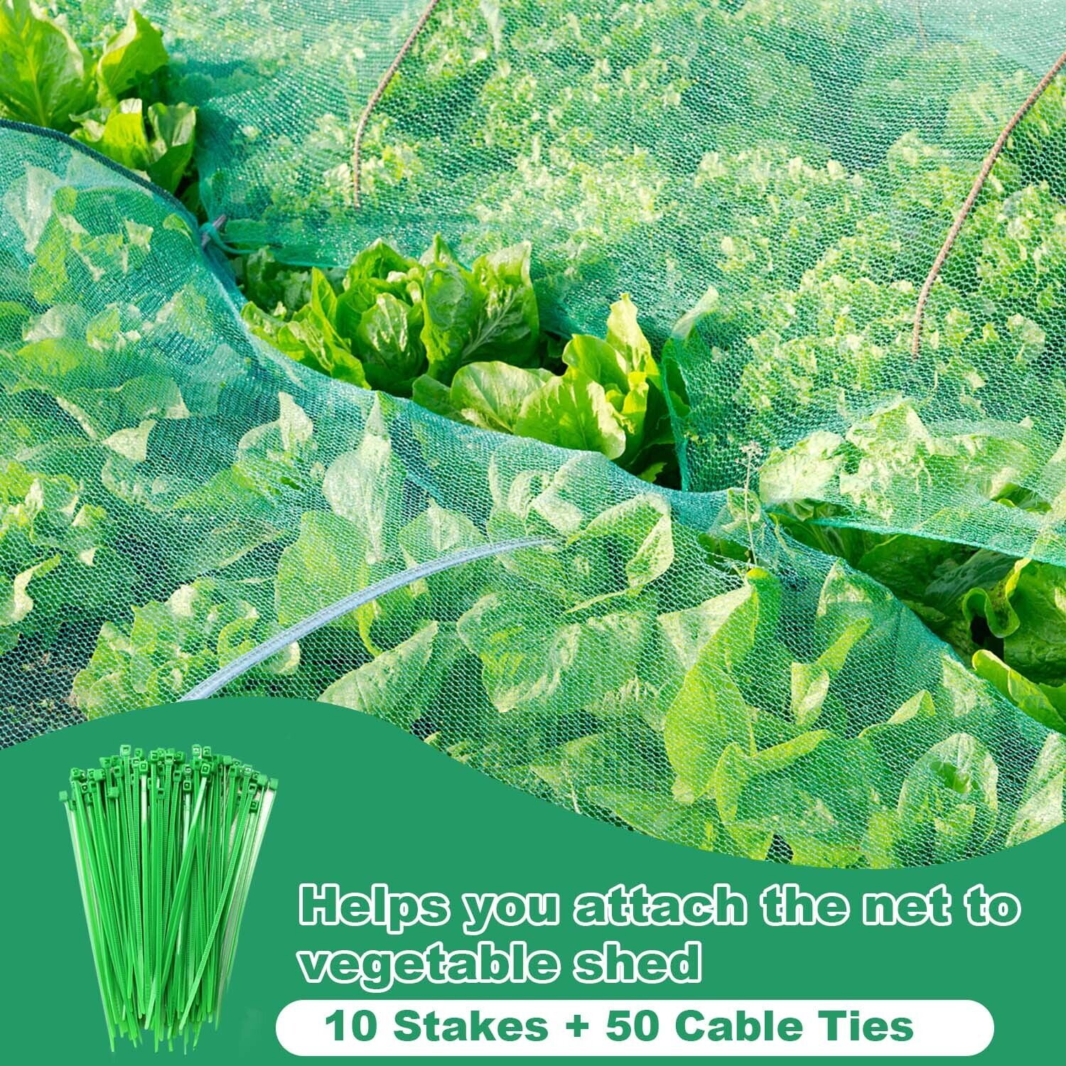 Innens Anti Bird Deer Netting Fence Plant Fruits Trees Mesh Protective ...