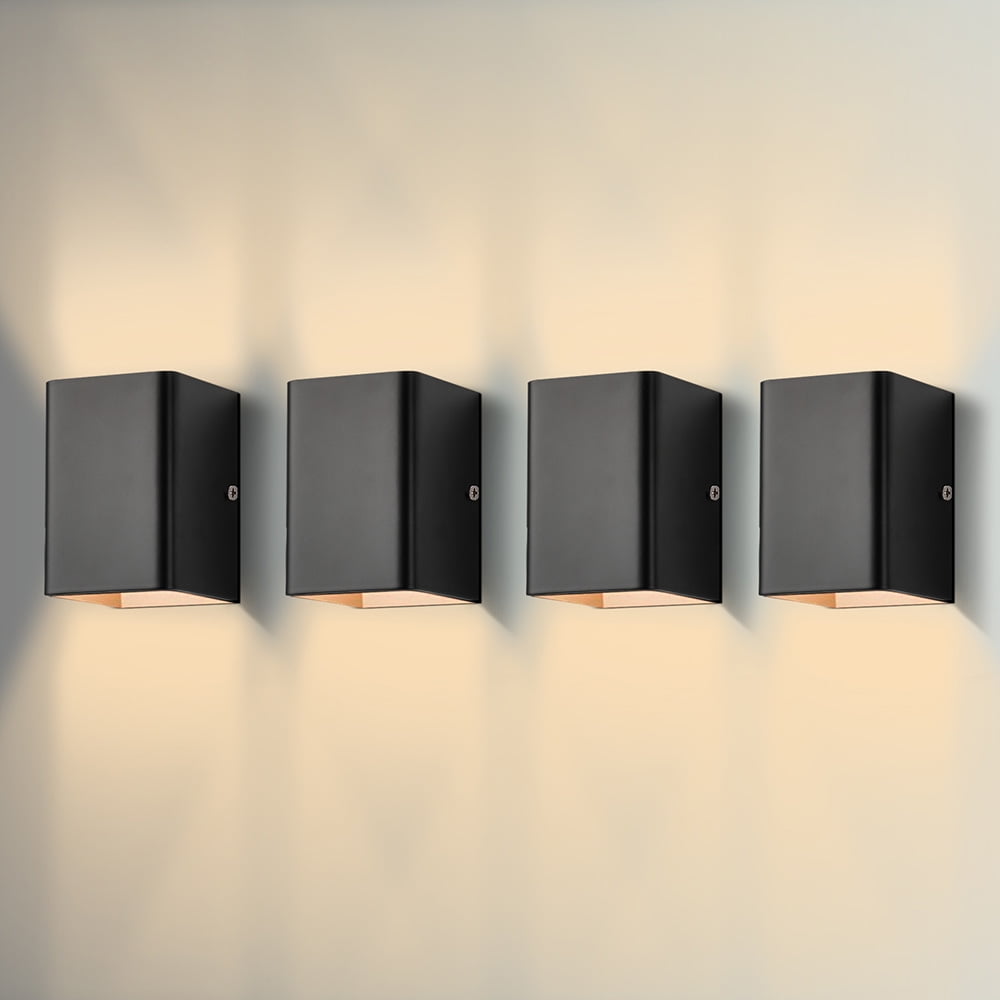 Rosnek Modern LED Wall Sconce Up Down Wall Mount Light 5W Hallway Wall ...