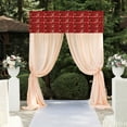 Ongmies 3D Artificial Flower Wall Panel - Silk Rose Backdrop for ...