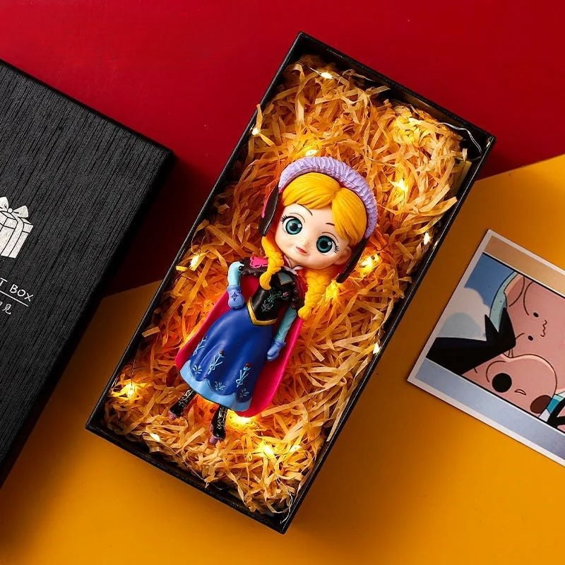 MINISO Disney Princess Elsa Anna Blancanieves Bella Sofía Adornos ...