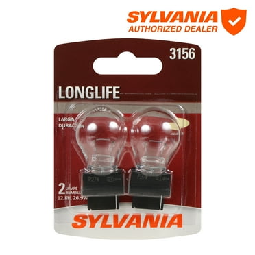 2-PK SYLVANIA 3157 P27/7W Long Life Automotive Light Bulb - Walmart.com