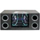 PYRAMID BNPS102 10" 1000W Subwoofer Enclosure Subs Box + Audiopipe ...
