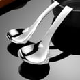Professional Stainless Steel Cooking Spoon with Comfortable Handle ...
