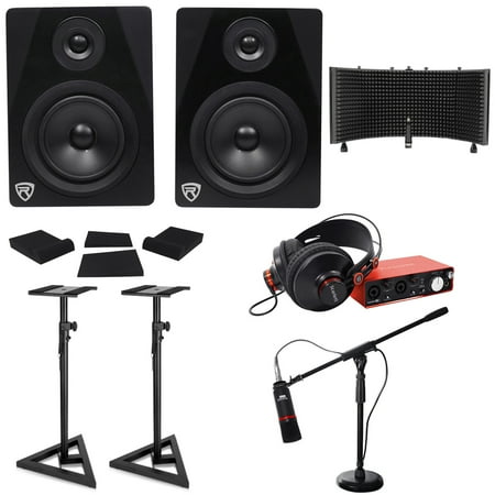 Focusrite SCARLETT SOLO STUDIO 2nd Interface+Mic+Headphones+Monitors ...