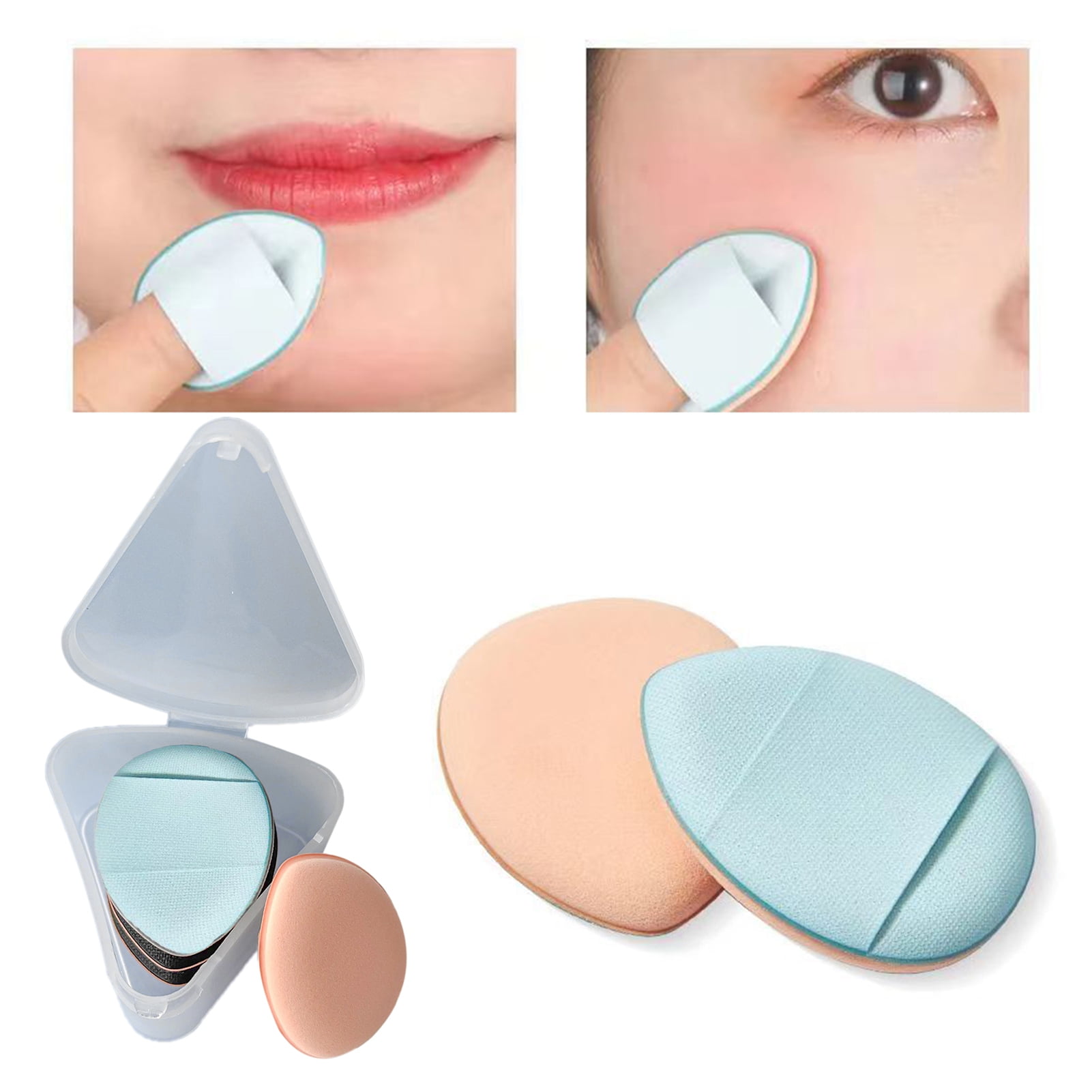 Visland 3PCS Finger Puff Skin-touch Finger Cots Fingertips Shape Small ...