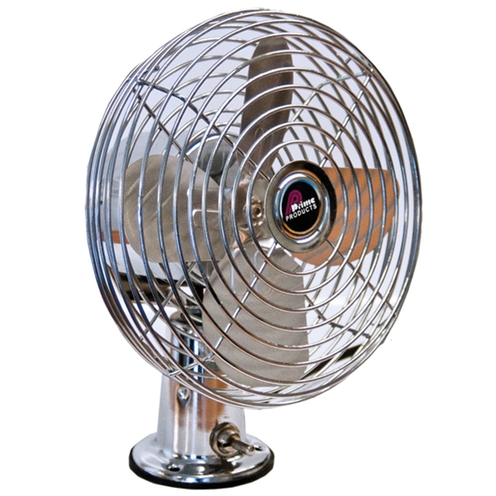 Prime Products 06-0852 12V 2-Speed Fan, Chrome - Walmart.com