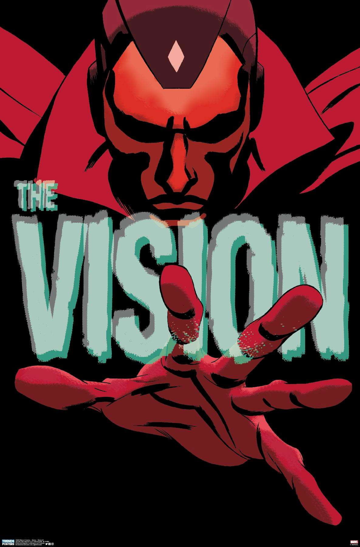 Marvel Comics - Vision - Vision #1 Wall Poster, 14.725" x 22.375 ...
