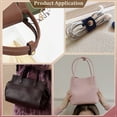 4Pcs 2 Colors Leather Purse Shortener Adjustable Buckles Bag Strap ...
