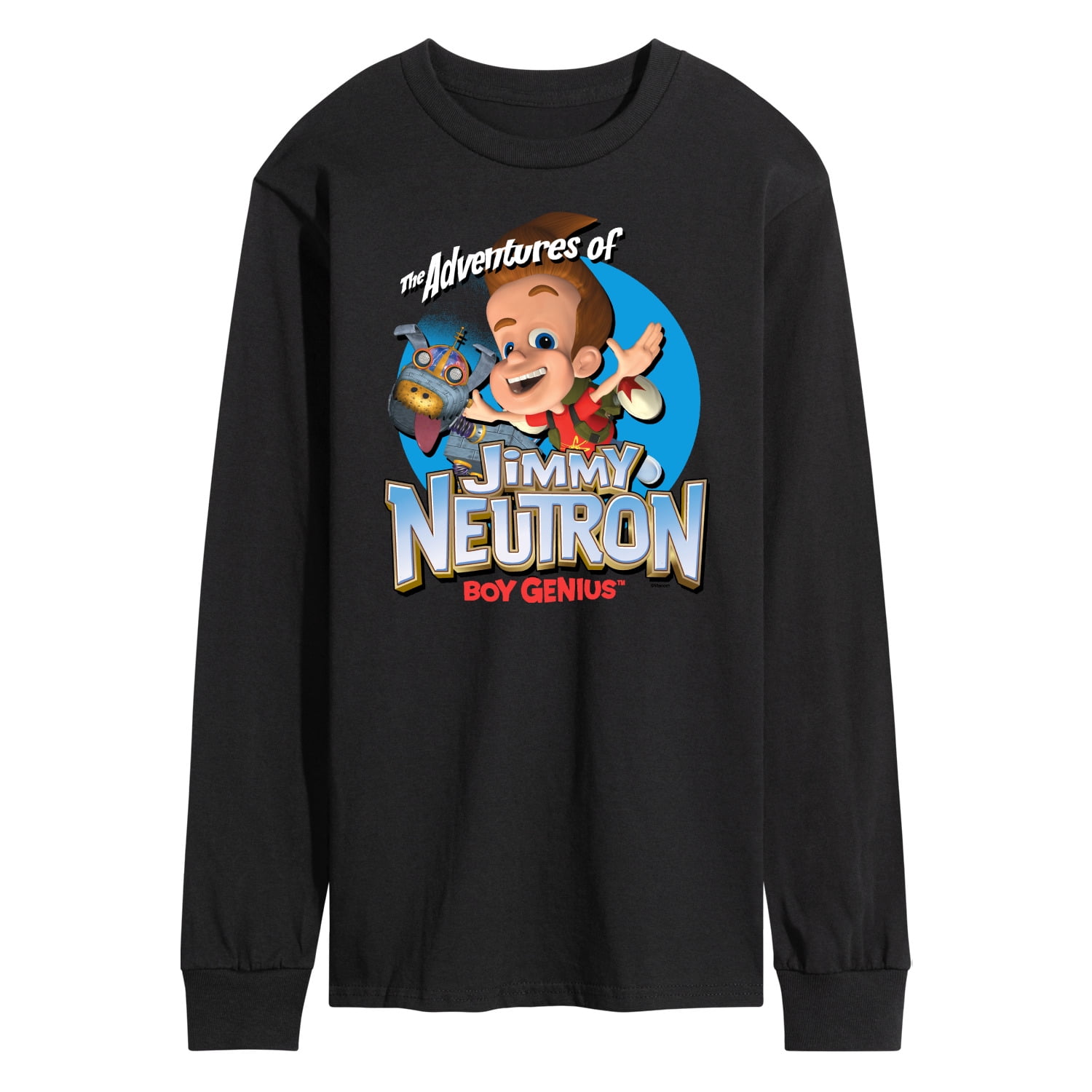 Jimmy Neutron - Boy Genius - Men's Long Sleeve T-Shirt - Walmart.com