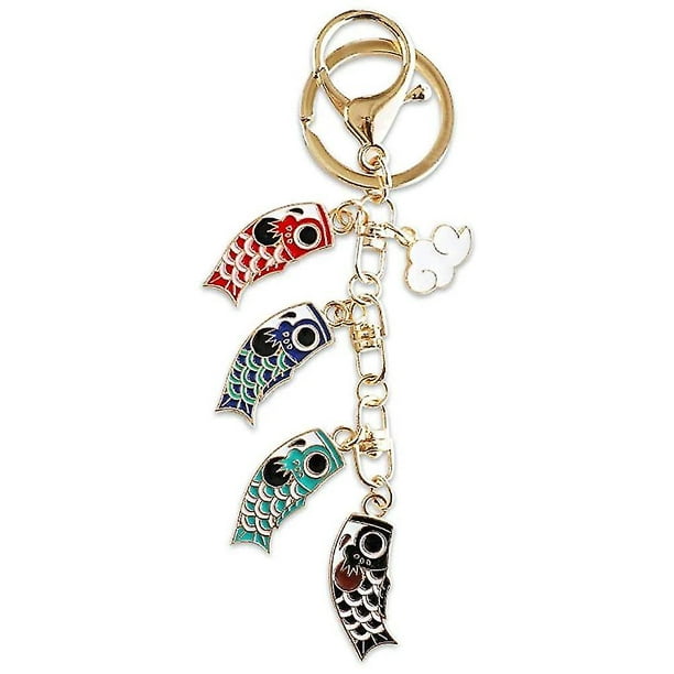 Four Koinobori Japanese Koi Fish Keychains Bag Hanging Pendant - Walmart.ca