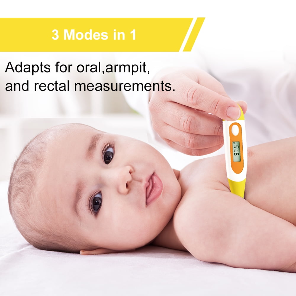 Digital Oral Underarm Thermometer, Fast Reading Temperature, Fever ...