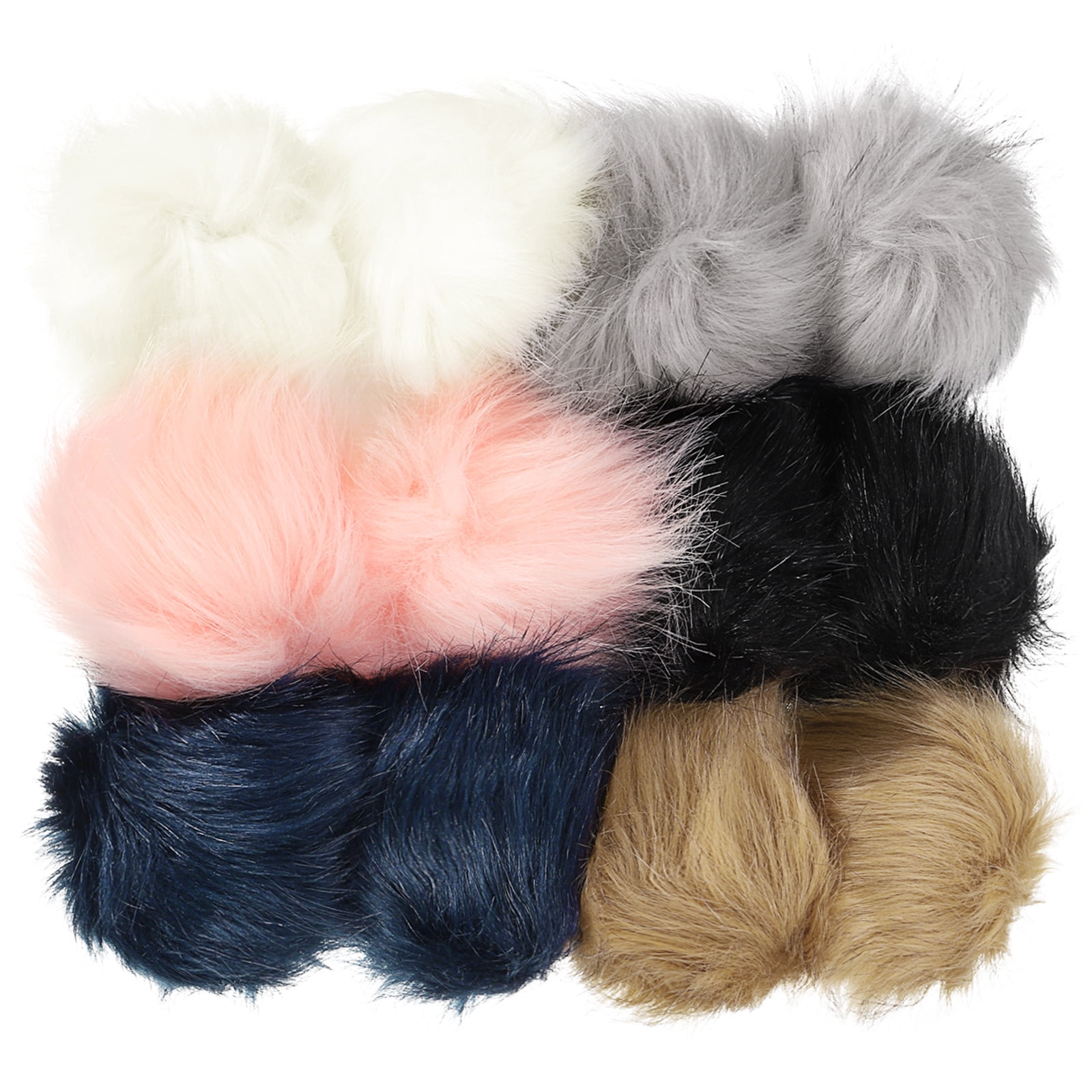 Click here for Unique Bargains Faux Fur Pom Poms For Hats  Fluffy... prices