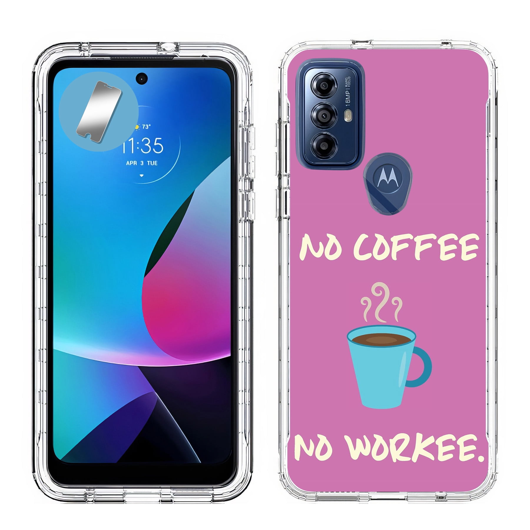 VIBECover Slim Case Compatible for Motorola Moto G Play 2023/ G Pure/ G ...