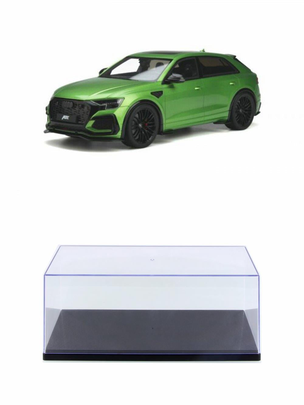Diecast Car w/Display Case - ABT 2021 Audi RS Q8-R, Java Green - GT ...