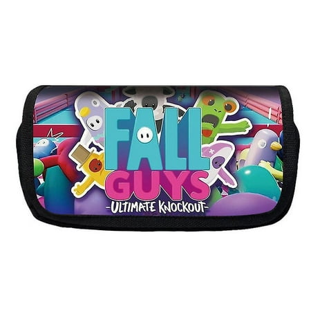 Jelly Bean Fall Guys Double Flap Pencil Case Polyester Children's ...