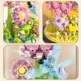 SYRINX Flower Bouquet Building Blocks, 582 PCS Mini Botanical Set with ...