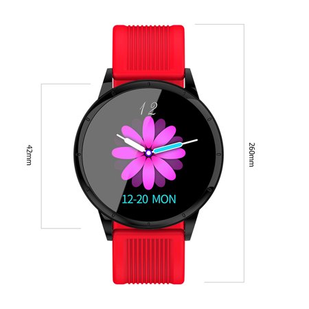 SUNSBELL ORDRO Smart Watch 1.22in Step Counter Heart Rate Blood ...