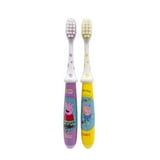 Equate Kids Peppa Pig Manual Toothbrushes with Soft Bristles, 2 Pack ...