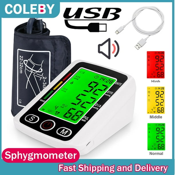 Professional Medical Portable Arm Blood Pressure Monitor Automatic ...