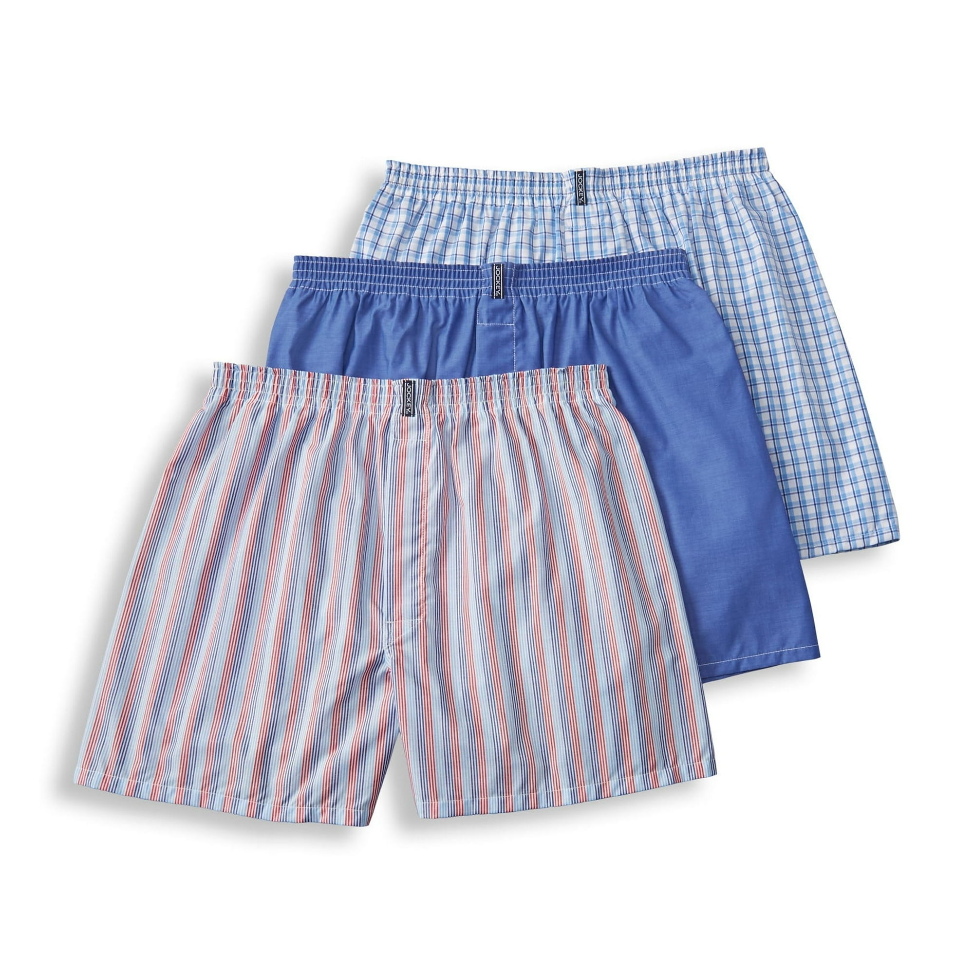 Click here for Jockey Mens Classics Full Cut 5 Boxer - 3 Pack prices