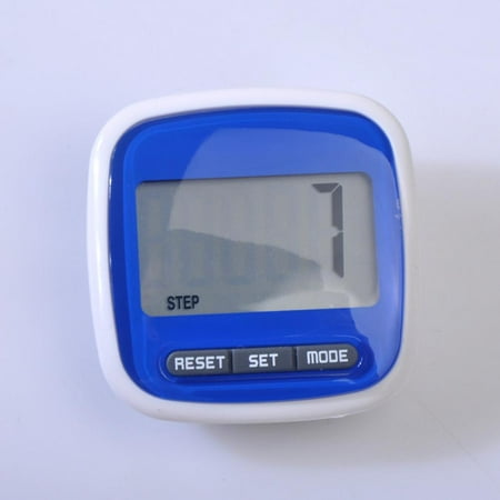 Simple Pedometer LCD Dispaly 3D Simple Pedometer Walking Step Counter ...