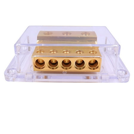 Awesitey Car Audio Power Terminal Block Stereo Junction Box ...