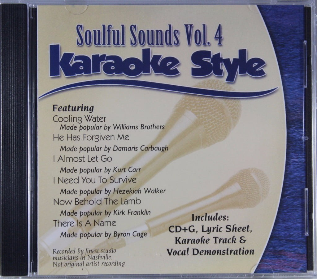 Soulful Sounds Volume 4 Daywind Christian Karaoke Style NEW CD+G 6 ...