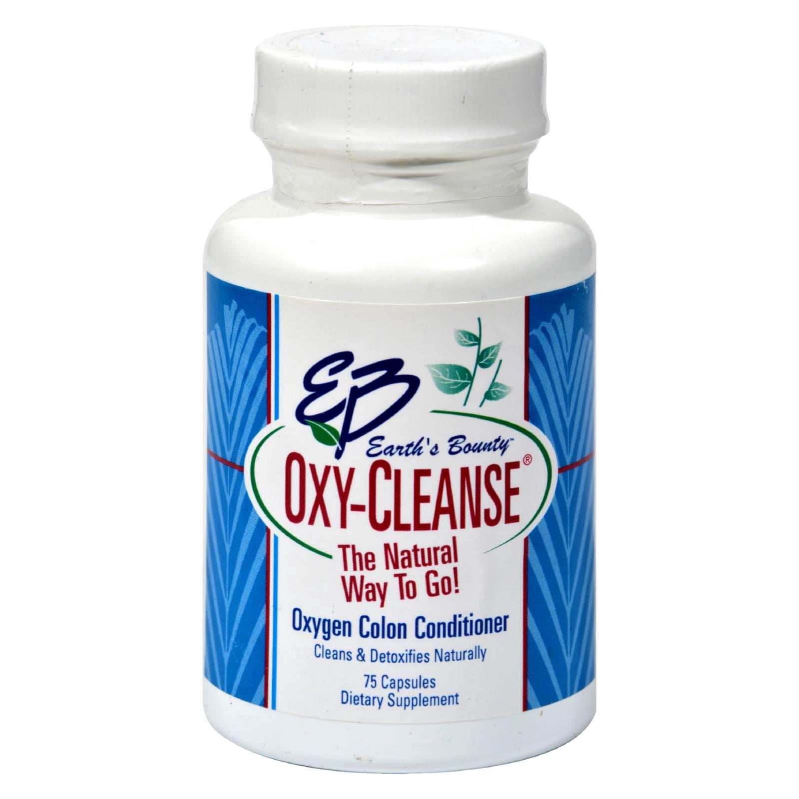 Earth's Bounty - Oxy Cleanse Oxygen Colon Conditioner - 75 Vegetarian ...