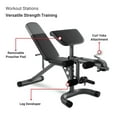 Weider XRS 20 Adjustable Olympic Bench with Set Press, Removable ...