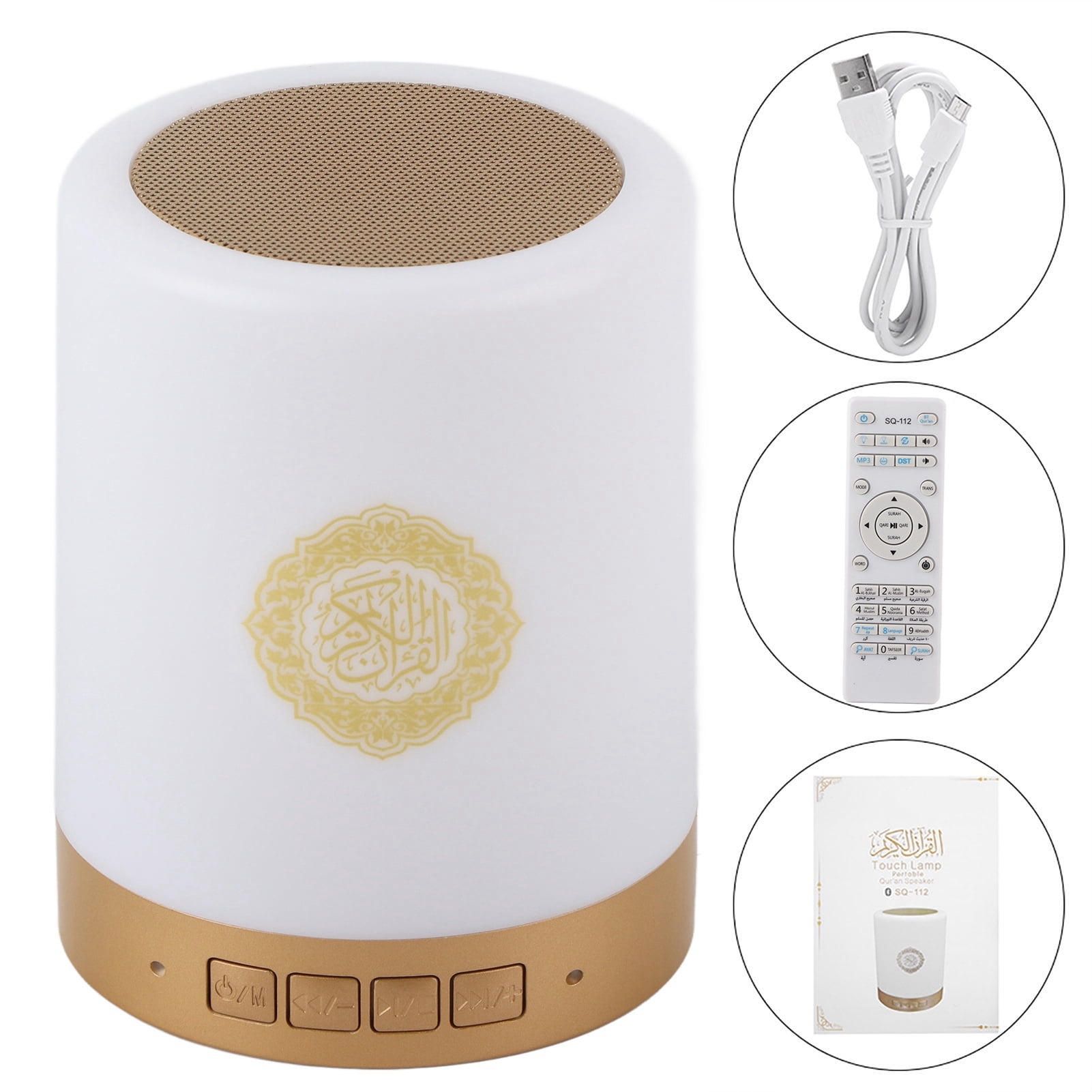 Click here for Viferr Portable 8gmp3 Touch Led Lamp Wireless Remo... prices