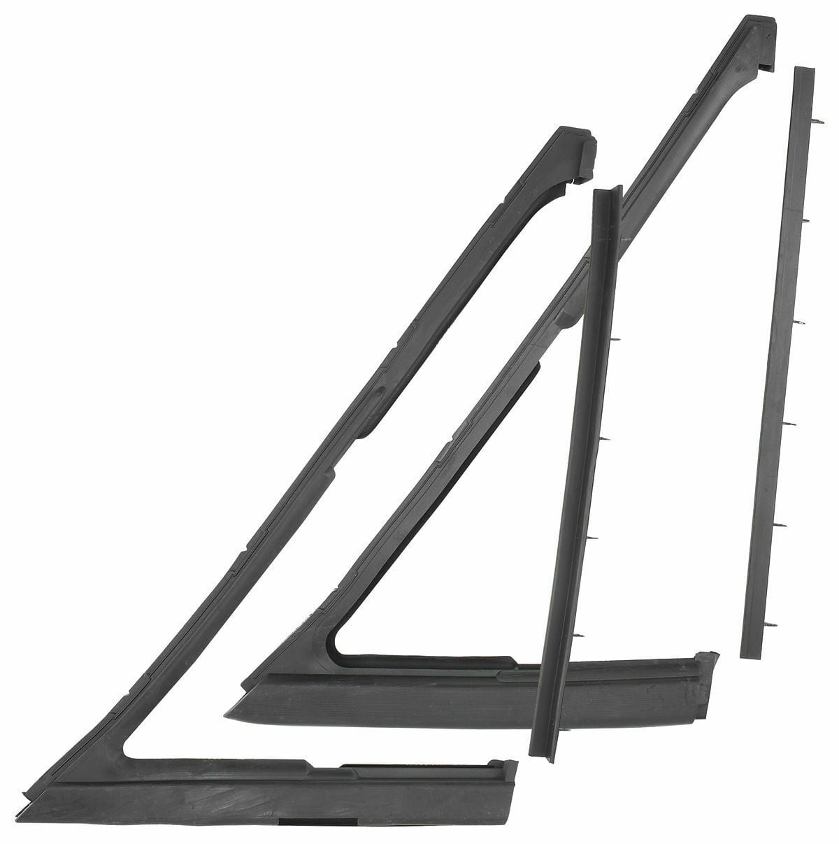 RestoParts Vent Window Weatherstrip Set Coupe/Convertible 1968 GTO 442 ...