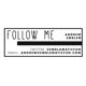 Personalized Rectangular Self-Inking Stamp - Follow Me Emblem - Walmart.com