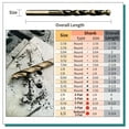"STROTON Cobalt Drill Bit Set, M35 HSS, Heavy Duty 1/16""-1/2"" 17PCS ...