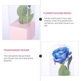 2Pcs Flower Packing Boxes Simple Rose Flower Boxes Florist Packaging ...