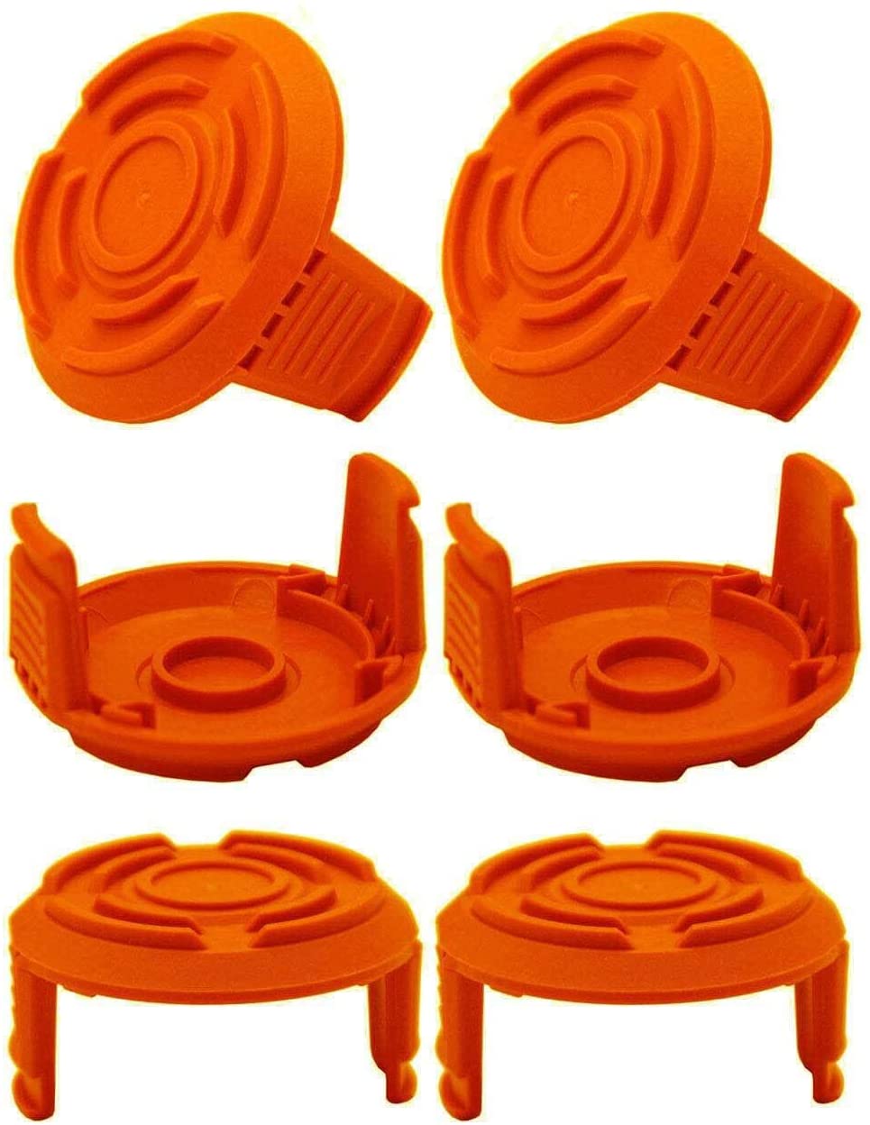 6 Pack GT Trimmer Replacement Spool Cap Covers, Weed Eater Cap, Weeder ...