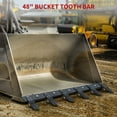 RVNI Tractor Attachments 48" Bucket Tooth Kit for Loader Tractor Bolt ...
