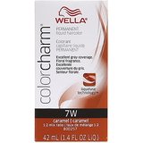 Wella COLOR CHARM, HAIR COLOR Liquid Haircolor 7w Caramel, 1.4 Oz ...