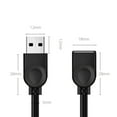 USB Extension Cable USB3.0 Extension Cable USB Male to Female Extension ...