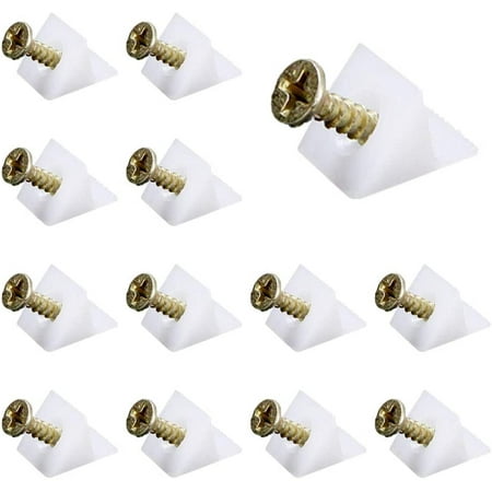 SICED 100 Pcs Drawer Fixing Back Connector Stabilizers Fixing Shelf ...