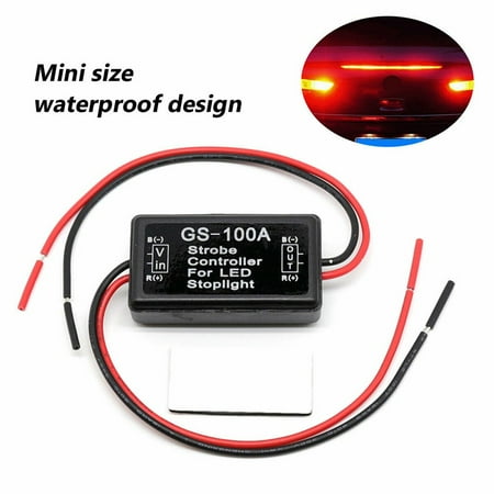 1X Gs-100A Car Led Brake Stop Light Lamp Strobe Flash Module Controller | Walmart Canada