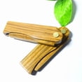 3PCS Folding Sandalwood Wooden Comb For Mens Hair,Beard,Mustache ...