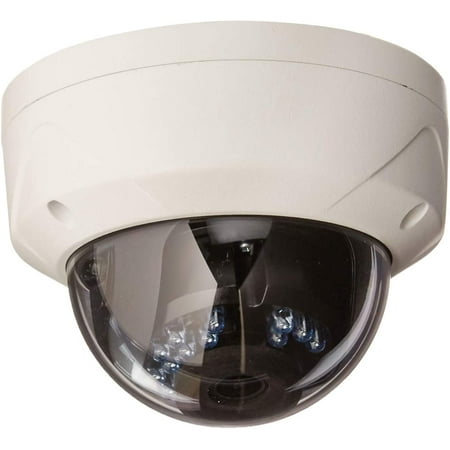 Monoprice HD 1080P TVI Dome Camera Vandal Proof - White with a 2.8mm ...
