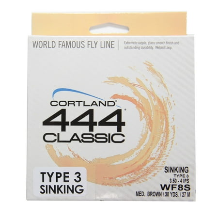 Cortland Line WF8/S Full Sinking Fishing Line, Brown | Walmart Canada