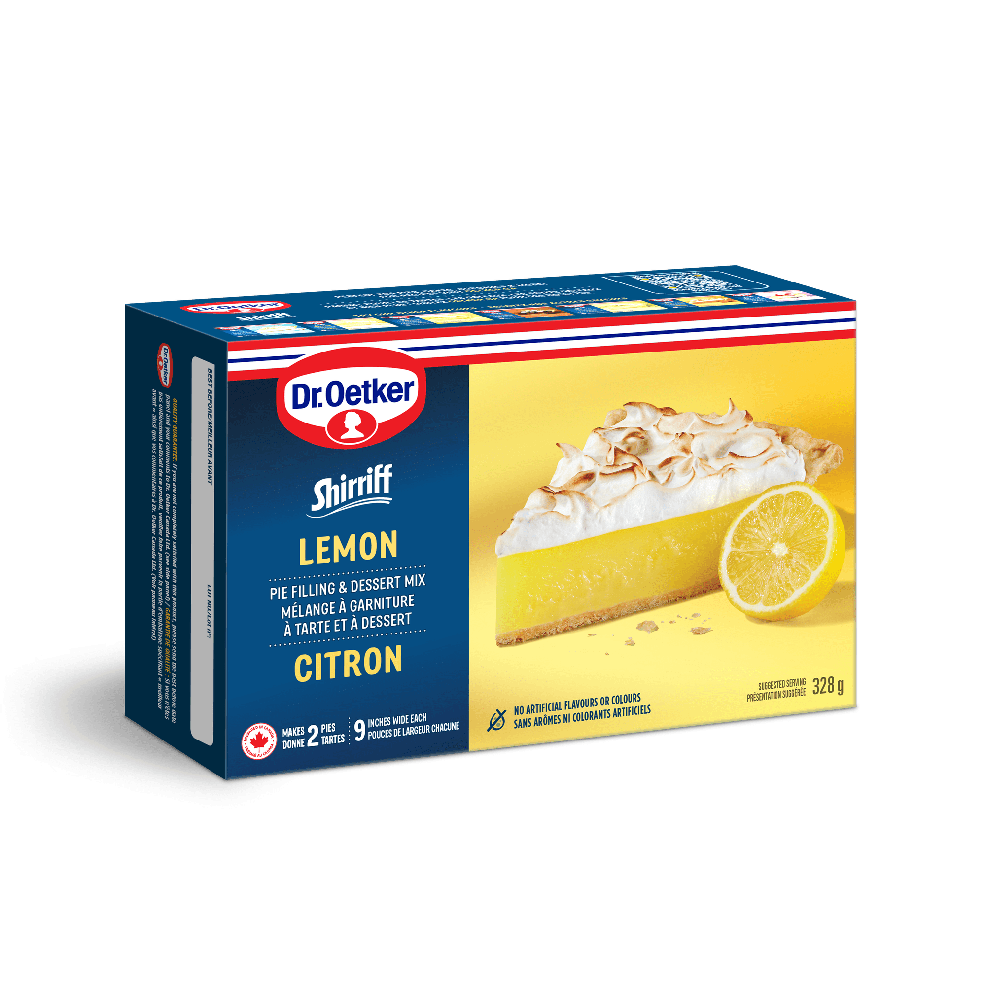 Click here for Dr. Oetker Lemon Pie Filling & Dessert Mix 328 G prices