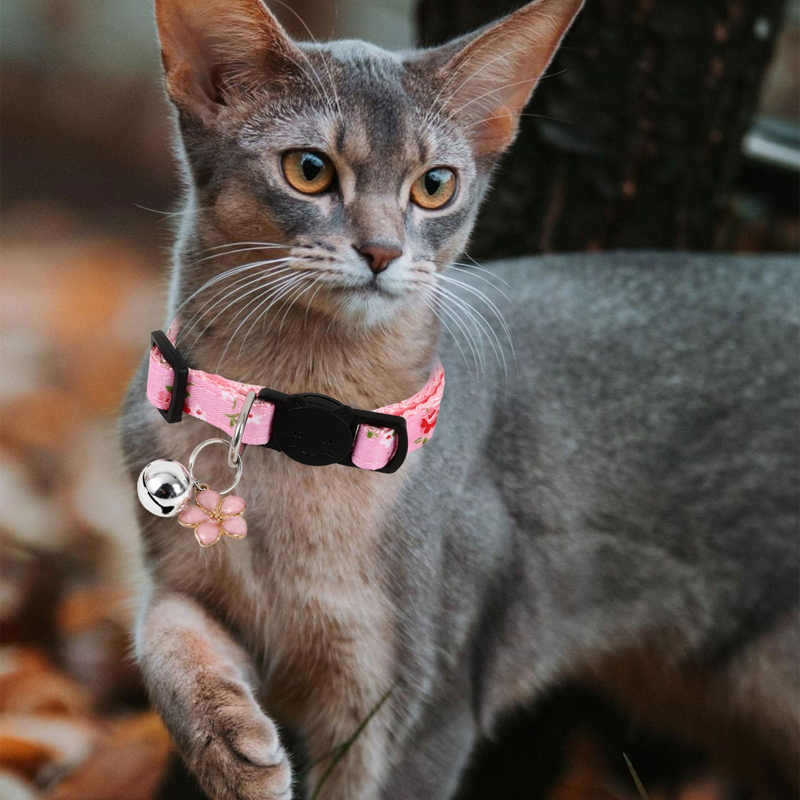 Click here for Wifklsiipg Fragmented Cat Ribbon Cat Collar Fresh... prices