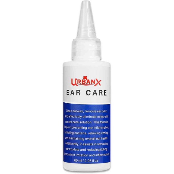 Vet Organics EcoEars Dog Ear Drops 8 oz Relief for Ear Infections ...